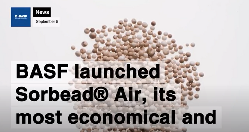 BASF launches adsorbent Sorbead® Air to meet needs of compressed air m ...